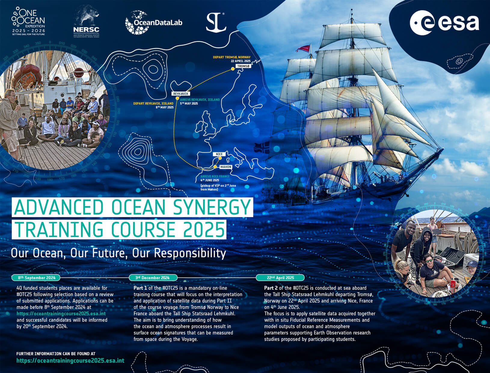 ESA Advanced Ocean Synergy Training Course 2025